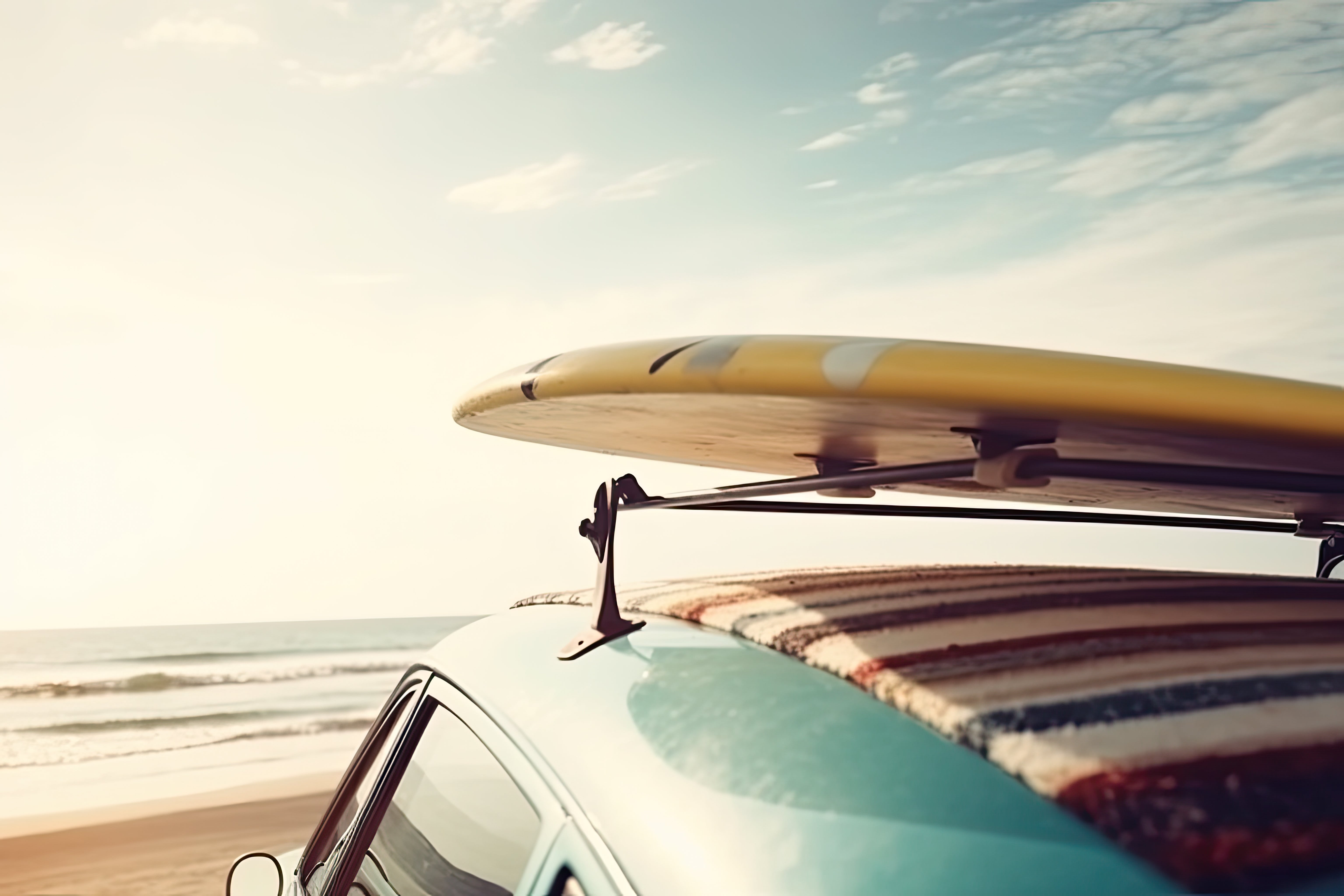 How to Secure a Surfboard to a Roof Rack